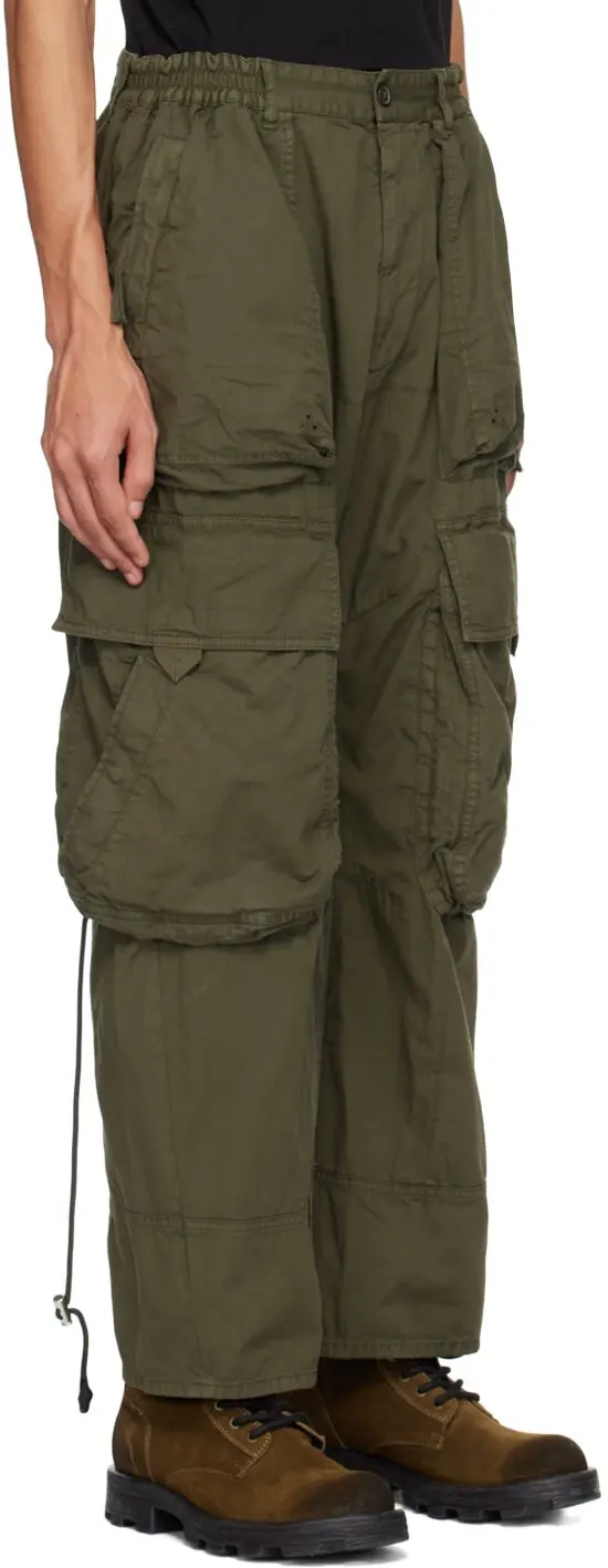 Dsquared2 Embossed-logo Cargo Trousers