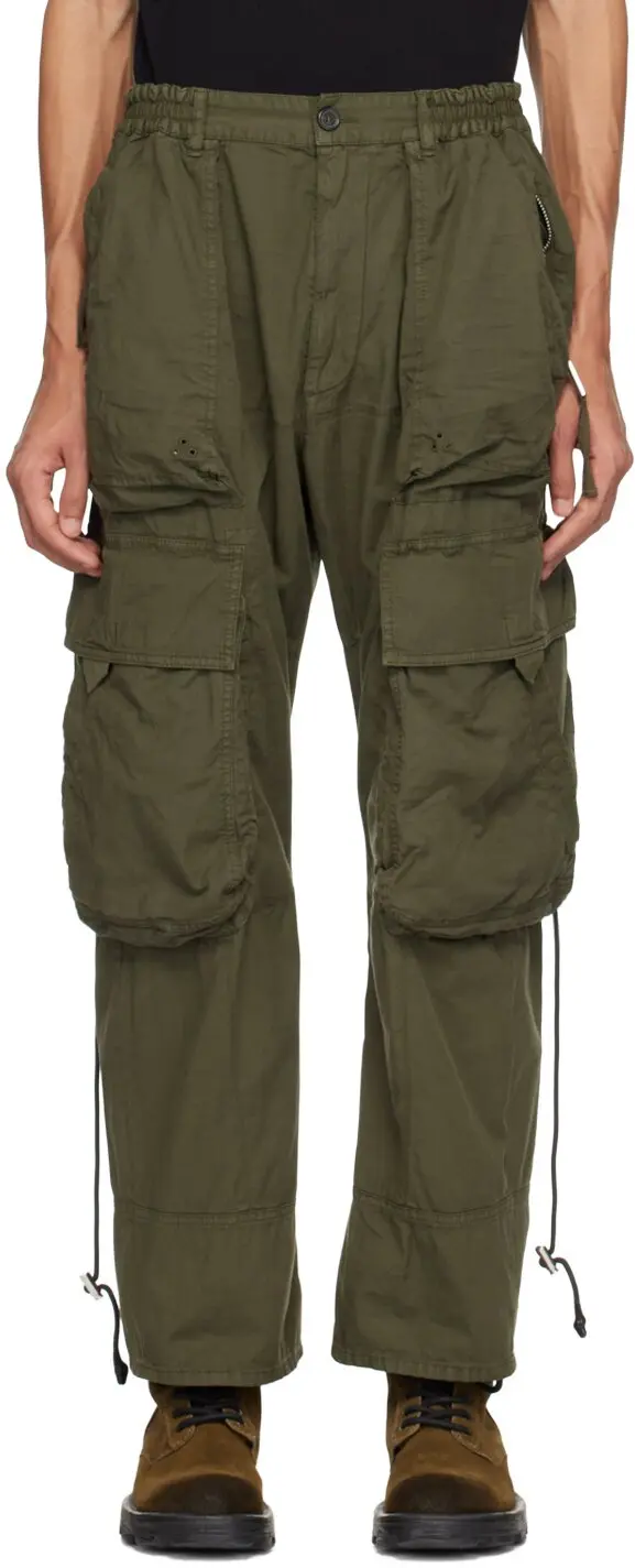 Dsquared2 Embossed-logo Cargo Trousers