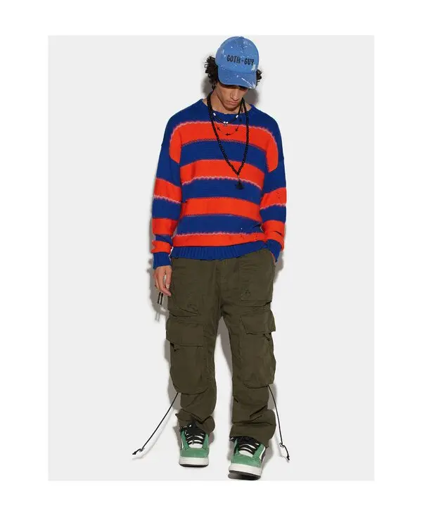 Dsquared2 Embossed-logo Cargo Trousers