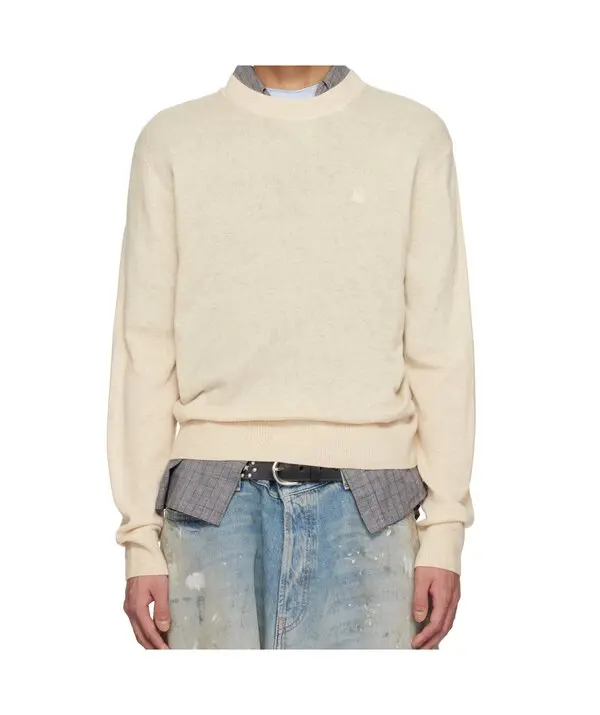 Acne Studios Crew Neck Sweater - Nude