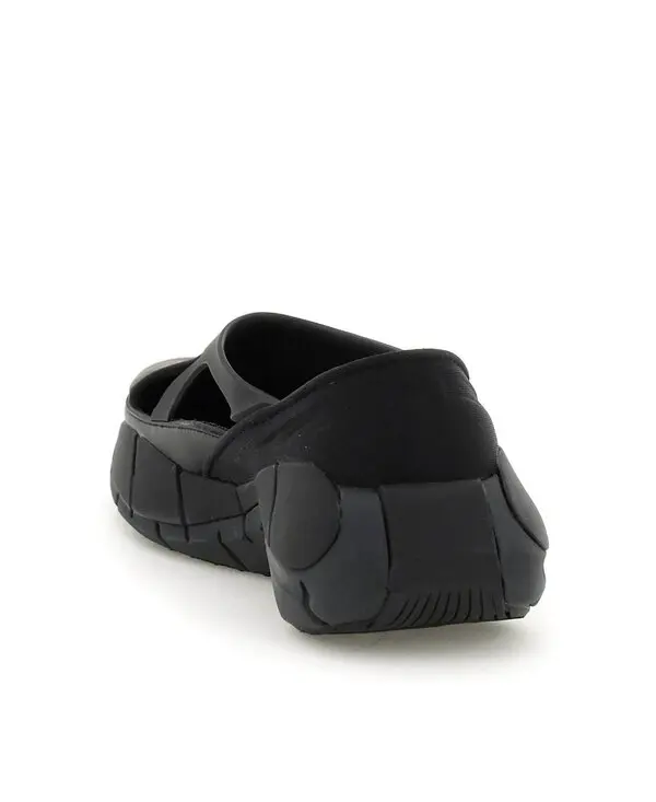 MAISON MARGIELA X Reebok Cut-out Slip-on Sneakers - Black