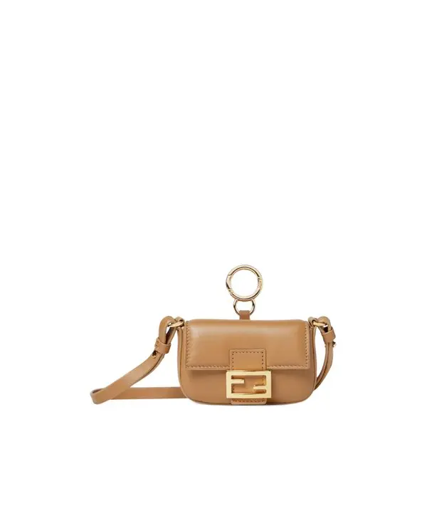 Fendi Nano Baguette Charm - Beige