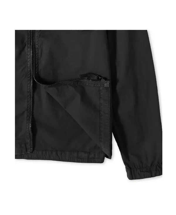 Stone Island Logo Detail Zip-up Casual Jacket
