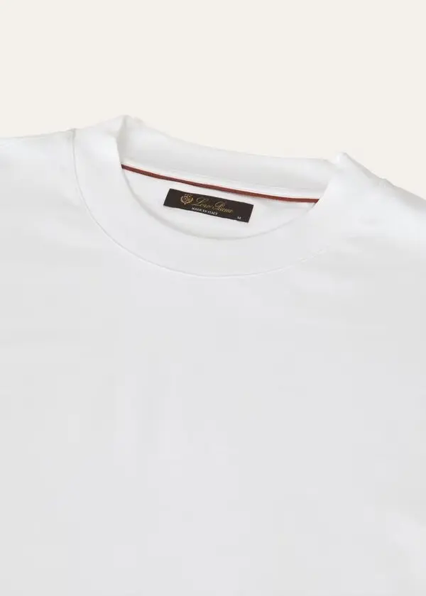Loro Piana Short-sleeved Crewneck T-shirt