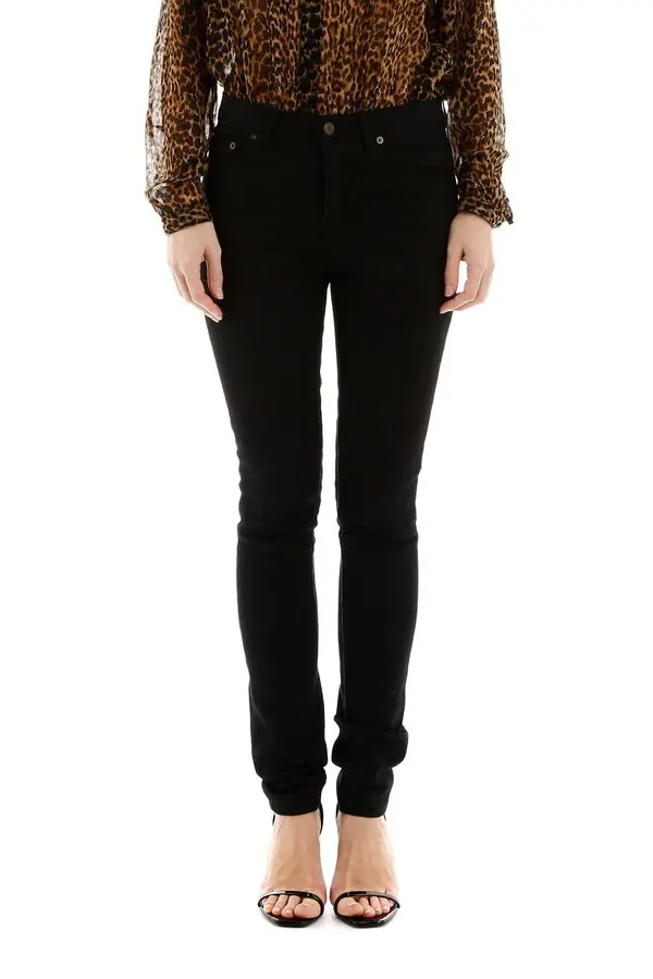 Saint Laurent Mid-rise Skinny Jeans