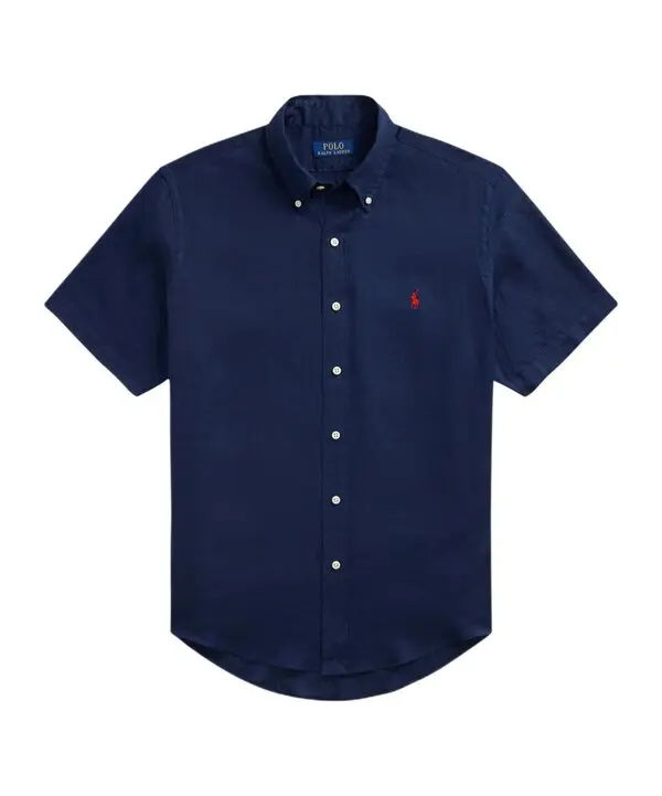 Polo Ralph Lauren Logo Embroidered Short-sleeved Shirt