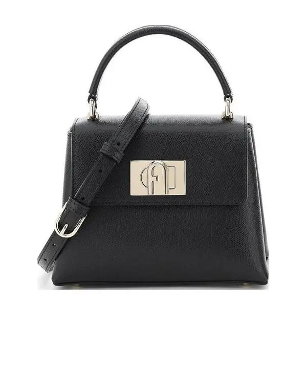 Furla 1927 Mini Top Handle Bag - Black