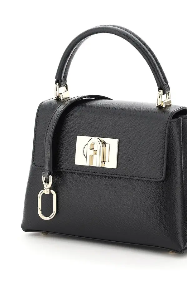 Furla 1927 Mini Top Handle Bag - Black