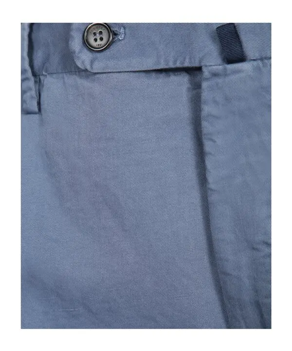Incotex Chinolino Trousers - Blue