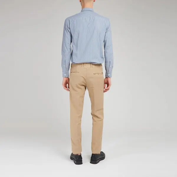 SALVATORE PICCOLO Striped Long-sleeved Shirt