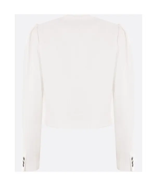 Alessandra Rich Double-breasted Bouclé Jacket