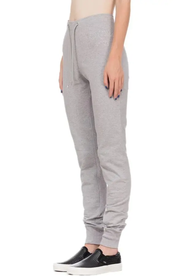Moschino Detail Sweatpants - Gray