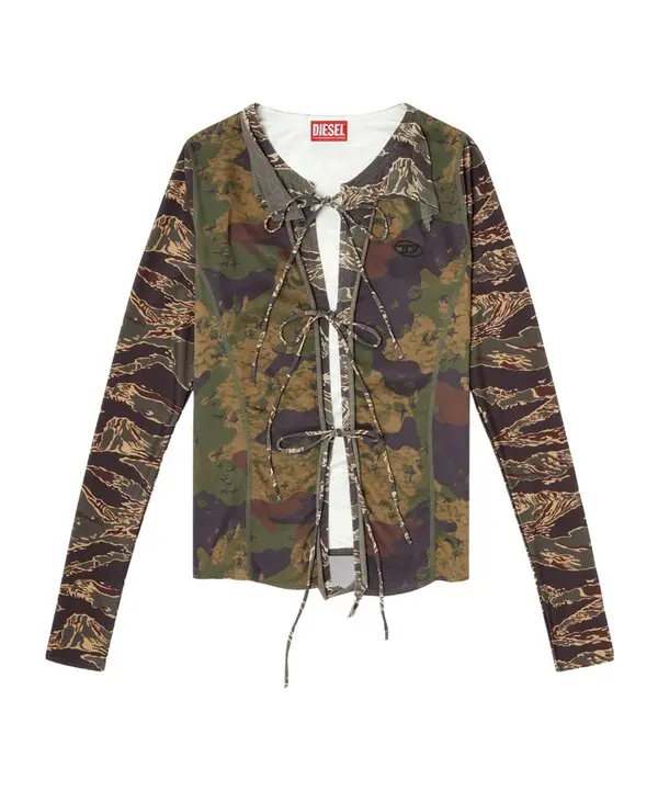 DIESEL® T-afry Top - Military Green