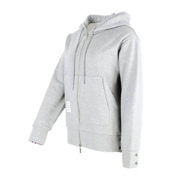 Thom Browne Zipped Drawstring Hoodie