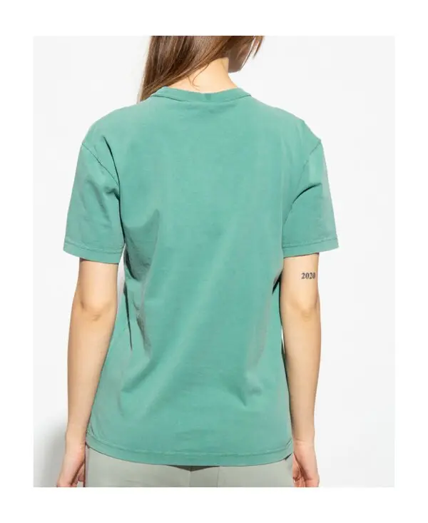 Alexander Wang Logo Print T-shirt - Green