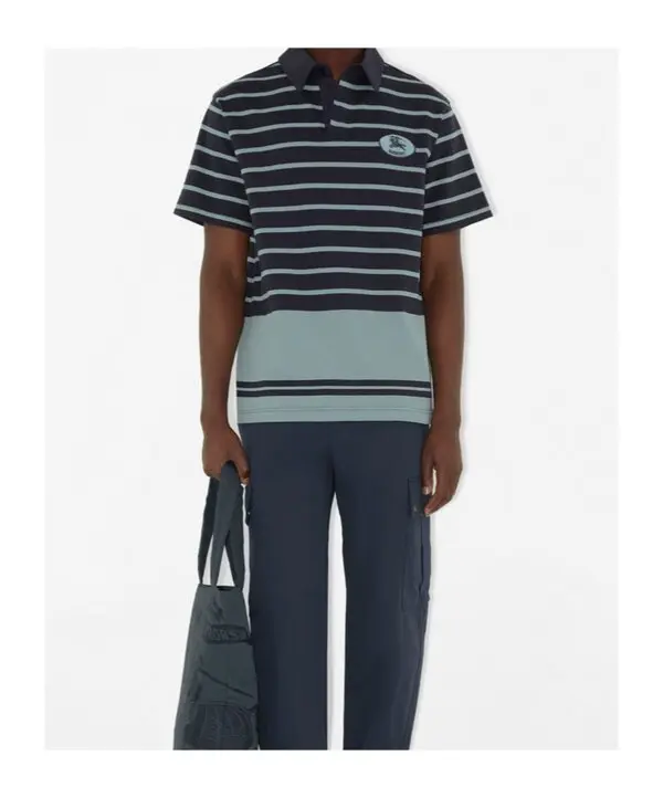 Burberry Striped Polo Shirt