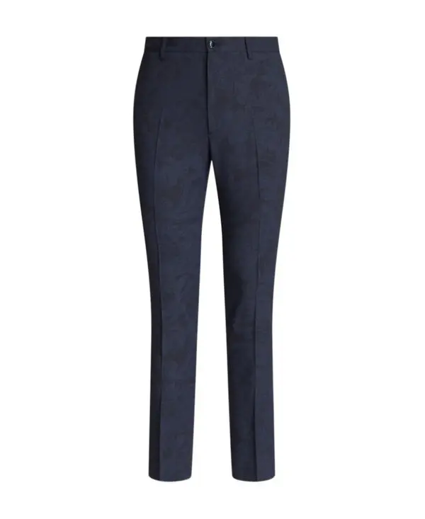 Etro Straight Leg Tailored Trousers - Black