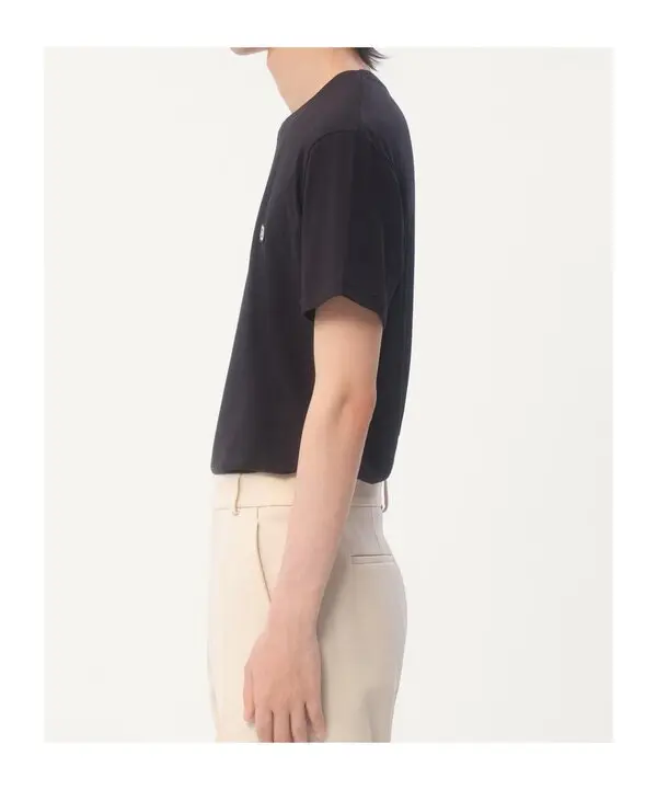 Valentino Garavani Vlogo Embroidered Crewneck T-shirt - Black