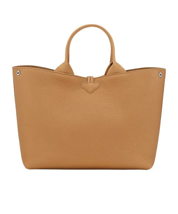 Longchamp Le Roseau L Tote Bag - Walnut