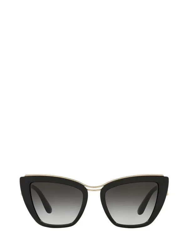 Dolce & Gabbana Butterfly Frame Sunglasses - Black