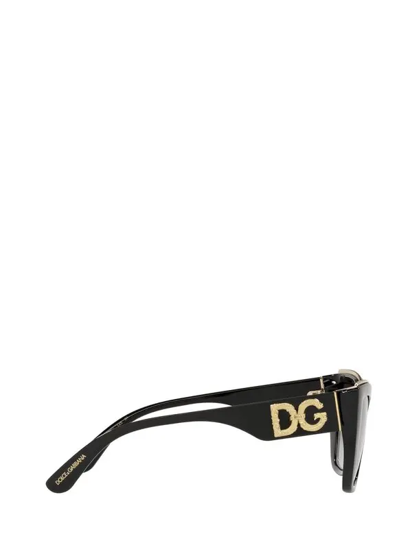 Dolce & Gabbana Butterfly Frame Sunglasses - Black