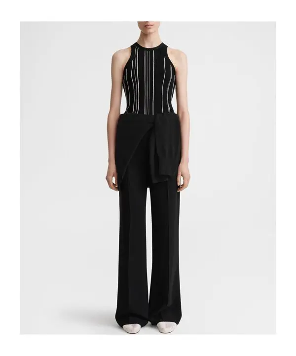 TOTEME Ribbed Striped Tank Top