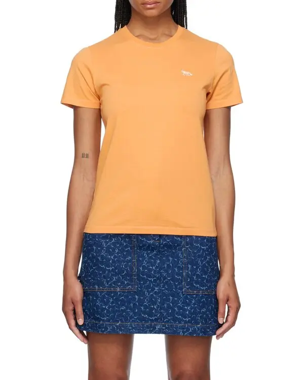 Maison Kitsuné Baby Fox Patch Short-sleeved T-shirt
