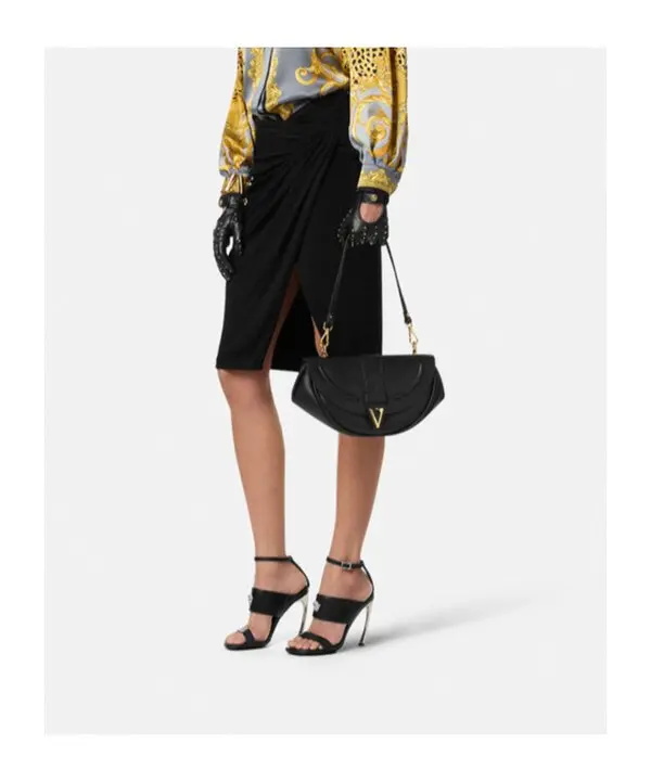 Versace Virtus Medium Shoulder Bag