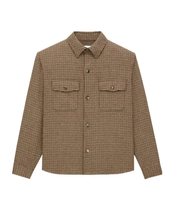 Saint Laurent Puppy Tooth Overshirt