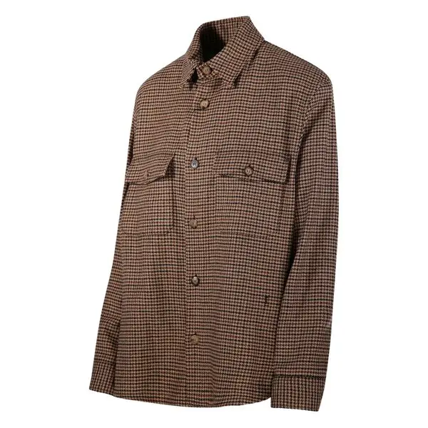 Saint Laurent Puppy Tooth Overshirt