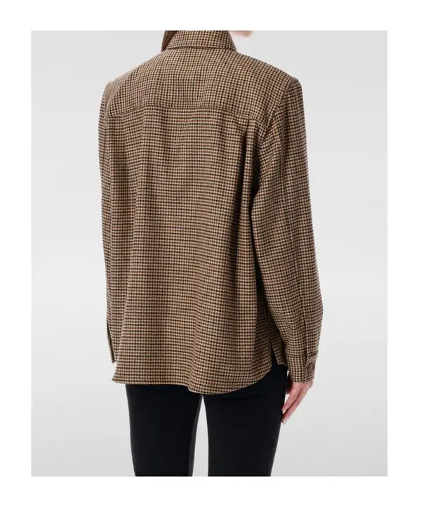 Saint Laurent Puppy Tooth Overshirt