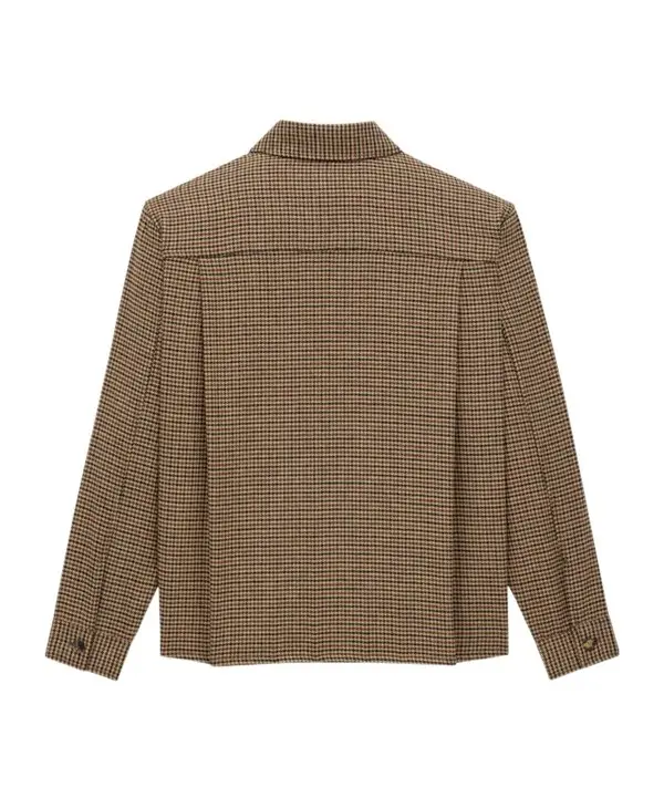 Saint Laurent Puppy Tooth Overshirt