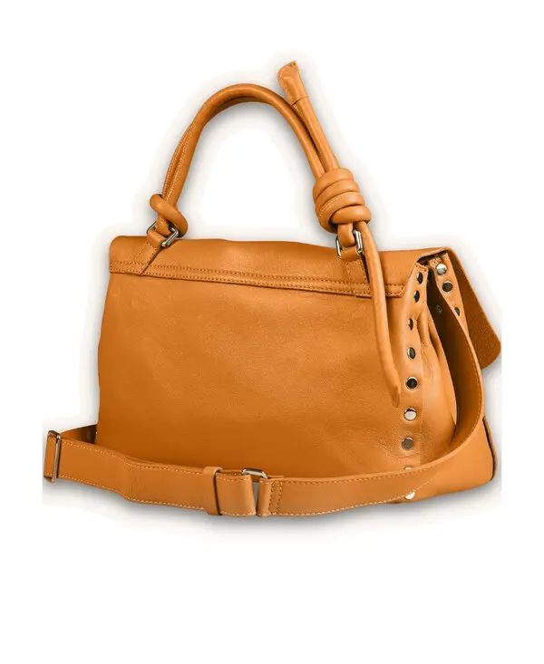 ZANELLATO Logo Shoulder Bag - Orange
