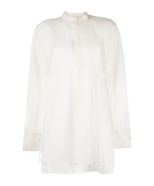 RÓHE Button-up Layered Blouse