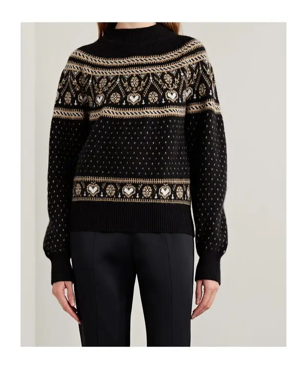 Khaite Long-sleeved Knitted Shirt With Patterned Design