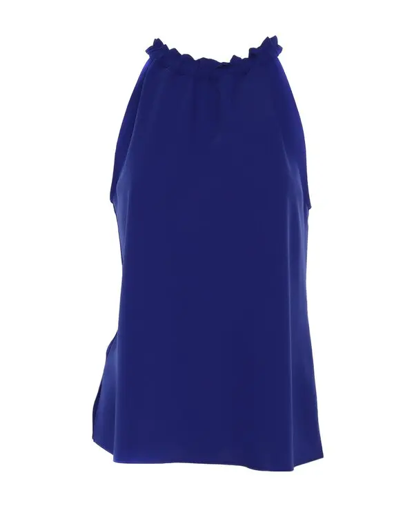 P.a.r.o.s.h Gathered Neck Sleeveless Blouse
