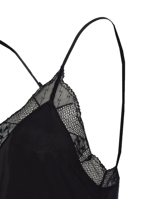 Zadig&Voltaire Christy Lace Trimmed Camisole - Black