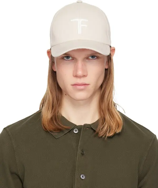 TOM FORD Rugged Baseball Cap - Brown