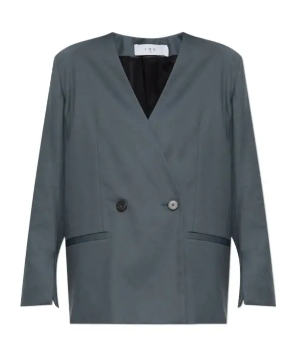 IRO PARIS Double-breasted Long Sleeve Blazer