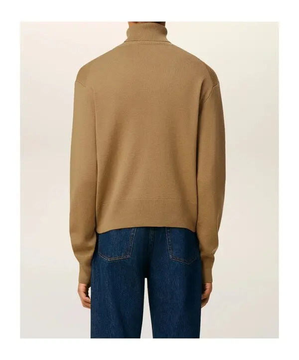 AMI Paris De Coeur Roll Neck Sweater