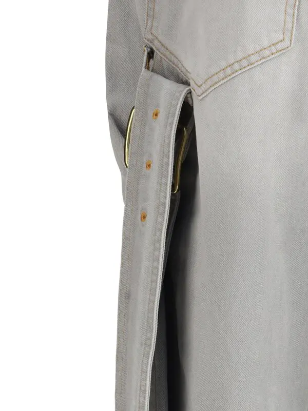 DARKPARK Belted Straight-leg Jeans