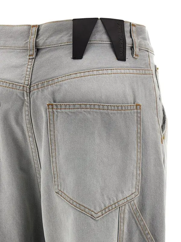 DARKPARK Belted Straight-leg Jeans