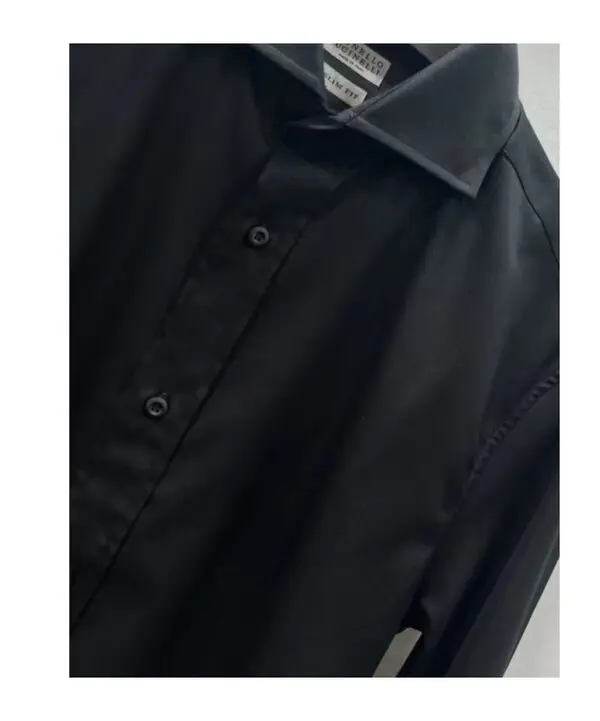 Brunello Cucinelli Long-sleeved Shirt - Black