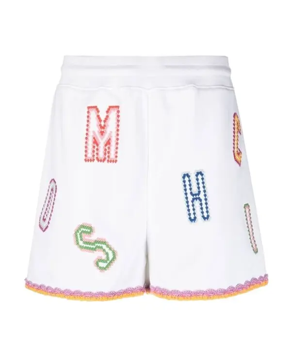 Moschino Embroidered Bermuda Shorts
