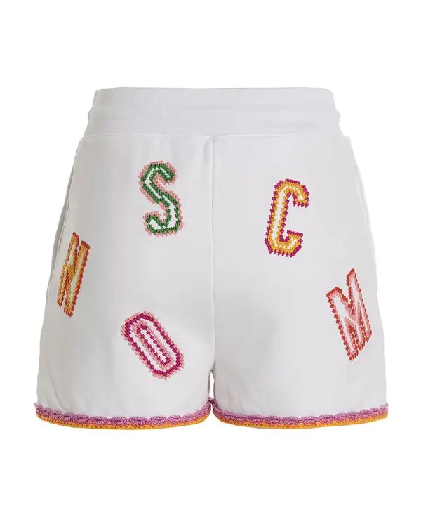 Moschino Embroidered Bermuda Shorts