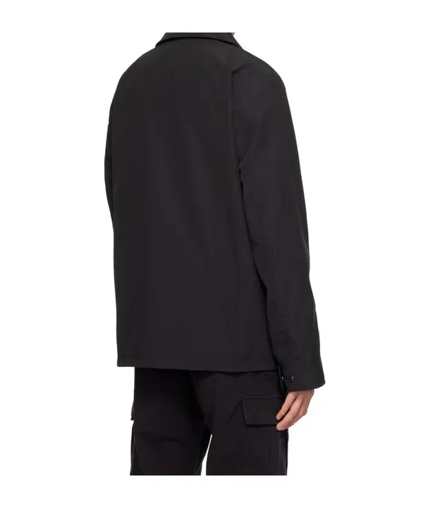 Canada Goose Burnaby Logo Patch Buttoned Jacket