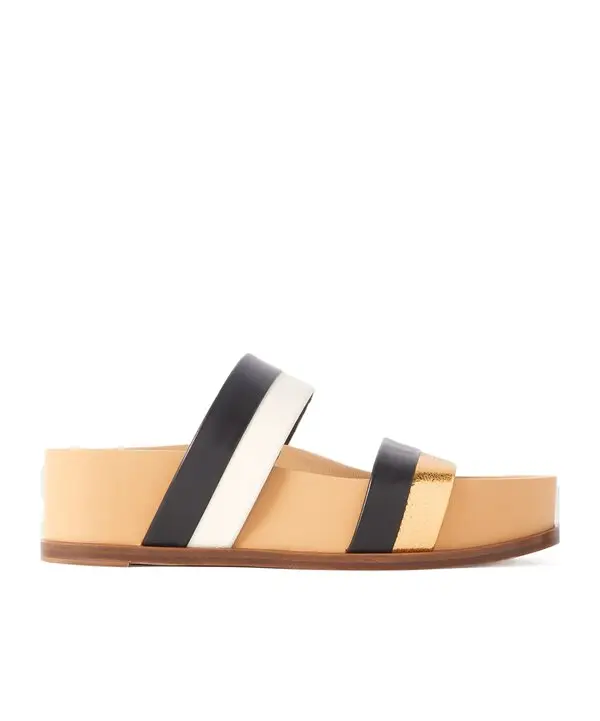 Gabriela Hearst Platform Sandals - Black