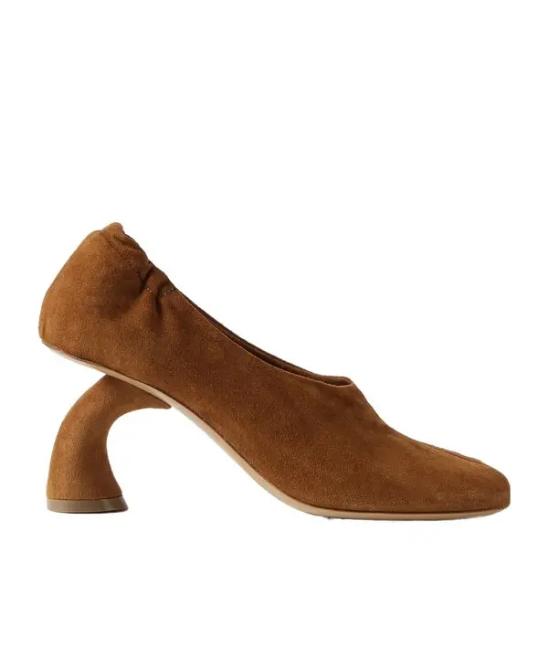 Dries Van Noten Slip-on High Heels - Tan