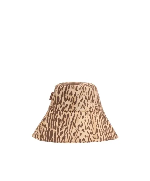 Zimmermann Printed Long Brim Bucket Hat