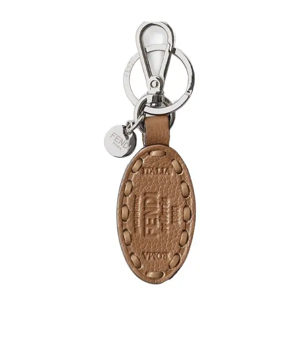 Fendi Selleria Key Ring - Brown